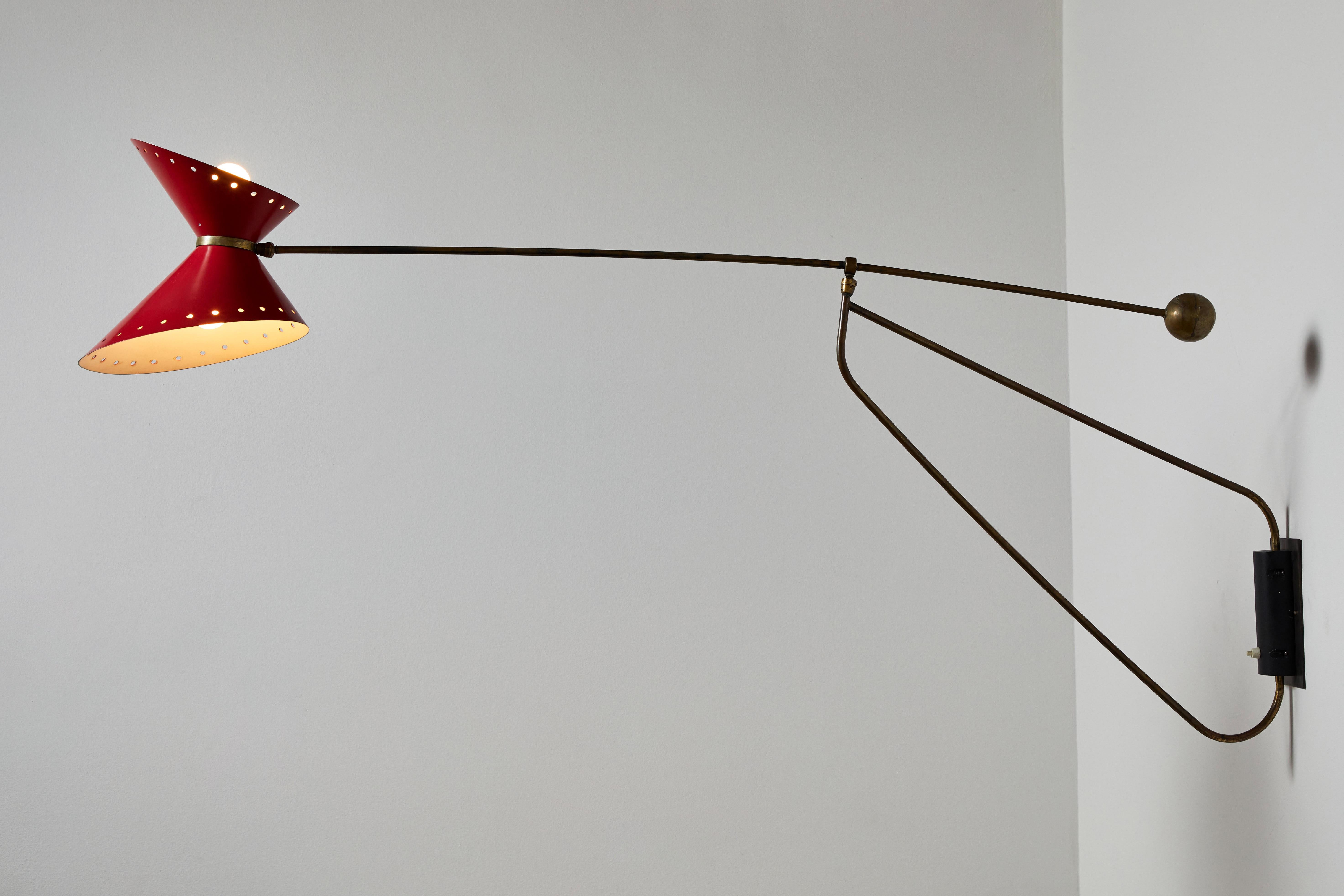 Wall Light by Robert Mathieu at 1stDibs