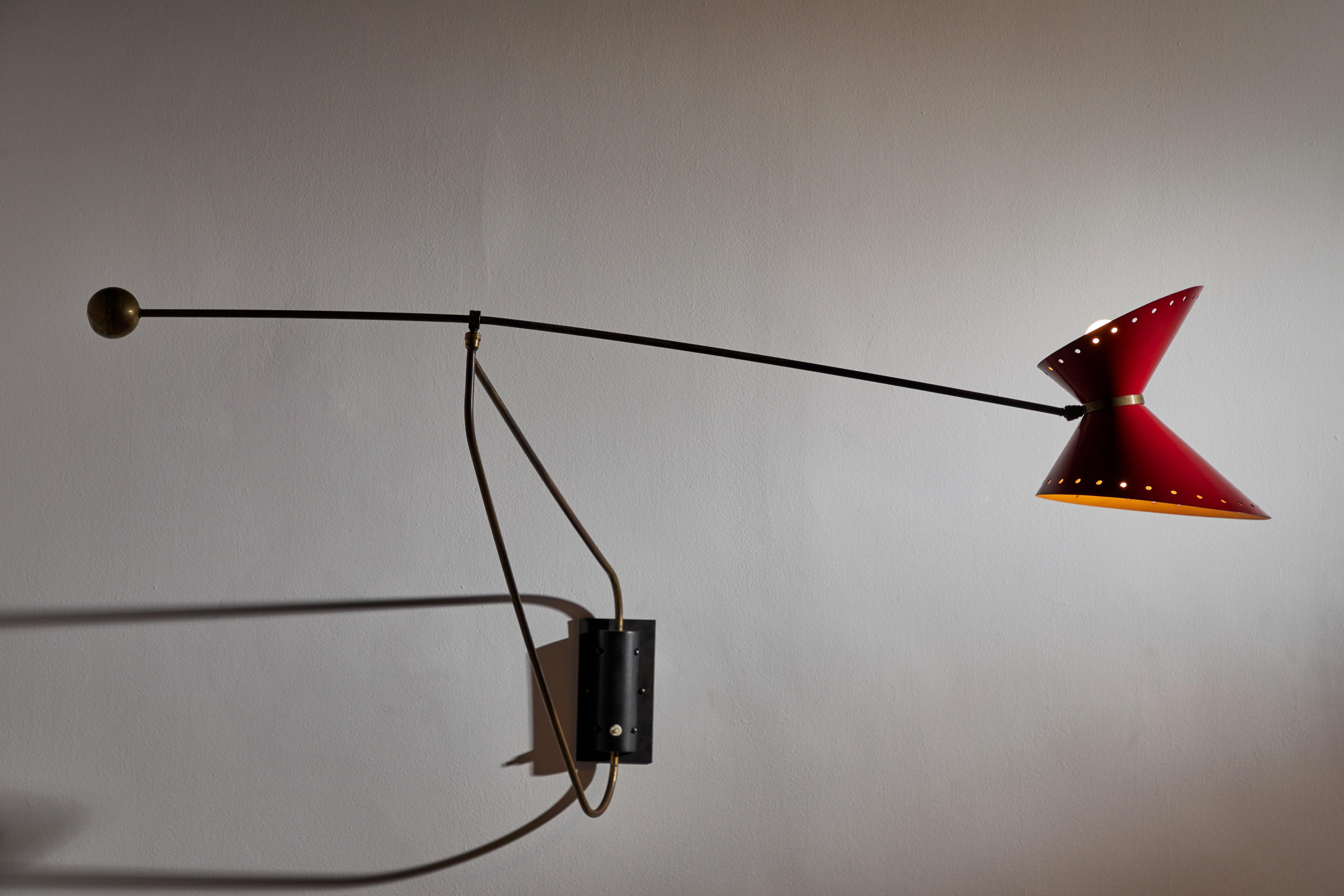 Wall Light by Robert Mathieu at 1stDibs