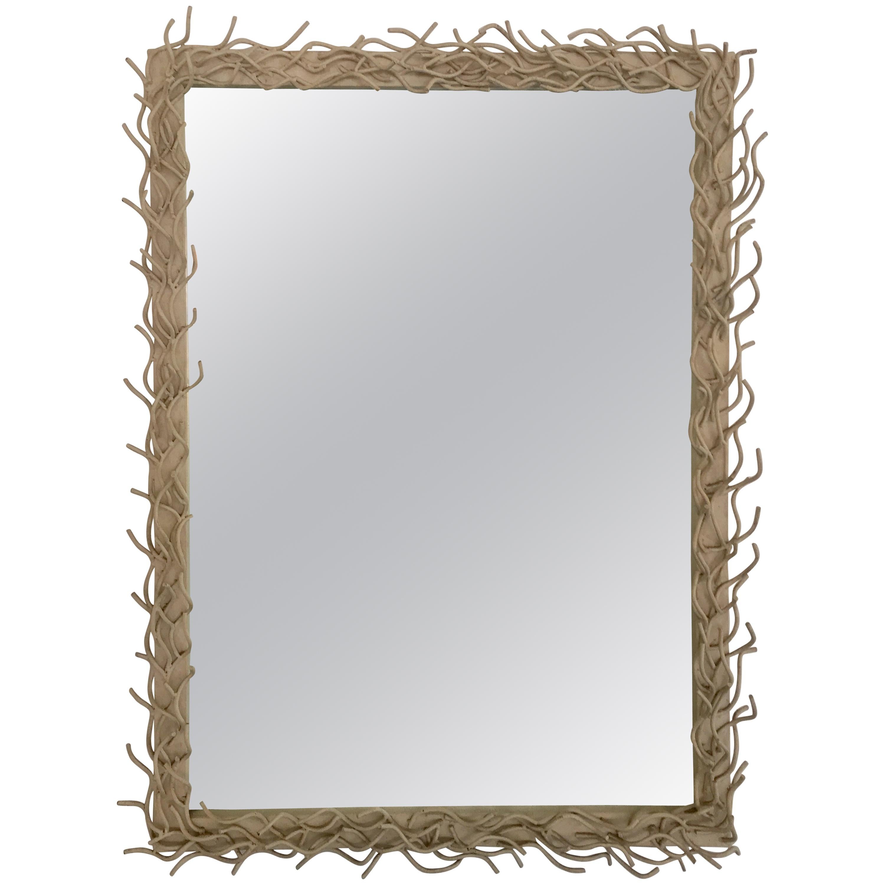 Knotty Pine Mirror by Soren Ferguson For Sale at 1stDibs