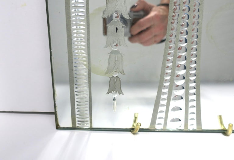 Wall Mirror or Mirror Insert with Neoclassical Design For Sale at 1stDibs