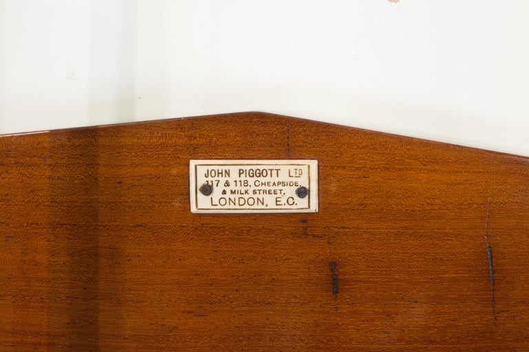 Wall Mounted John Piggott Billiard, Snooker Cue Rack For Sale at 1stDibs