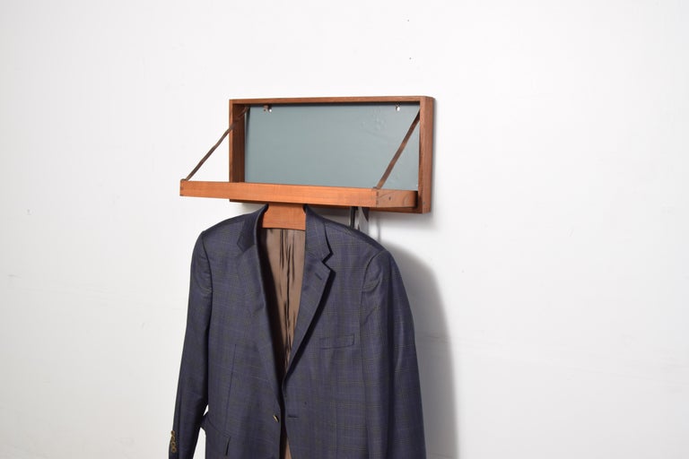 Wall-Mounted Valet in Teak by Hoff and Østergaard, Denmark For Sale at ...