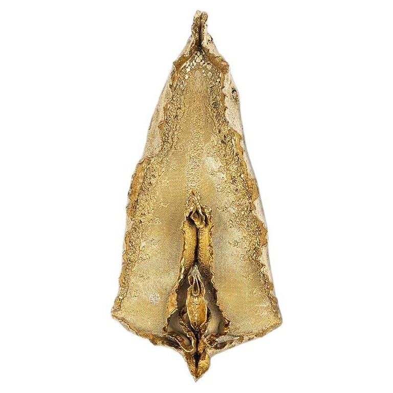 Wall Piece Model #20 Contemporary Gold Ceramic by Liu Xi Chinese Design ...