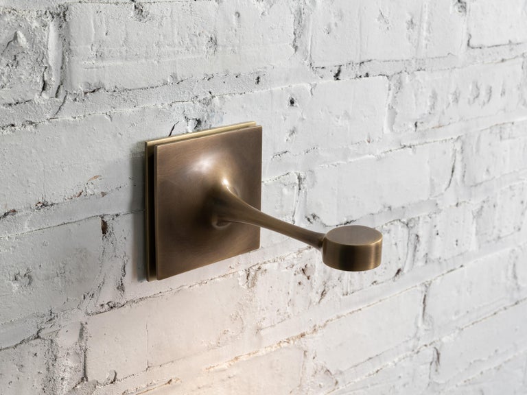 Wall Sconce with a Long Taper For Sale at 1stDibs | long wall sconces ...