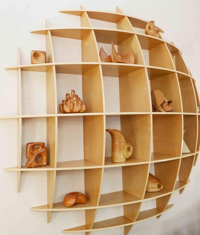 Wall System Bookcase Model "Tyco" by Manfredo Massironi for Nikol ...