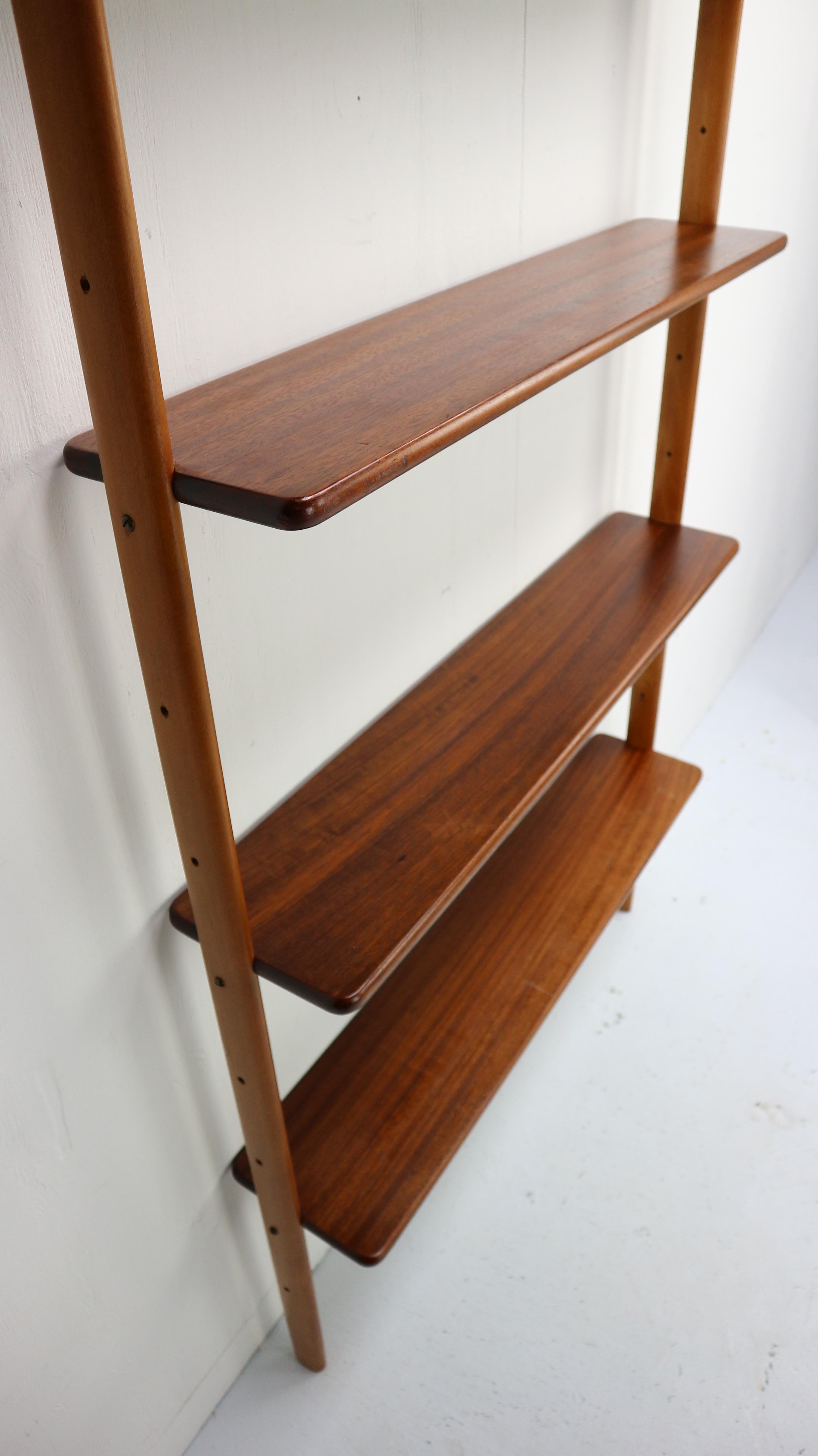 Wall Unit or Bookcase by William Watting for Scan Flex, Danish Design ...