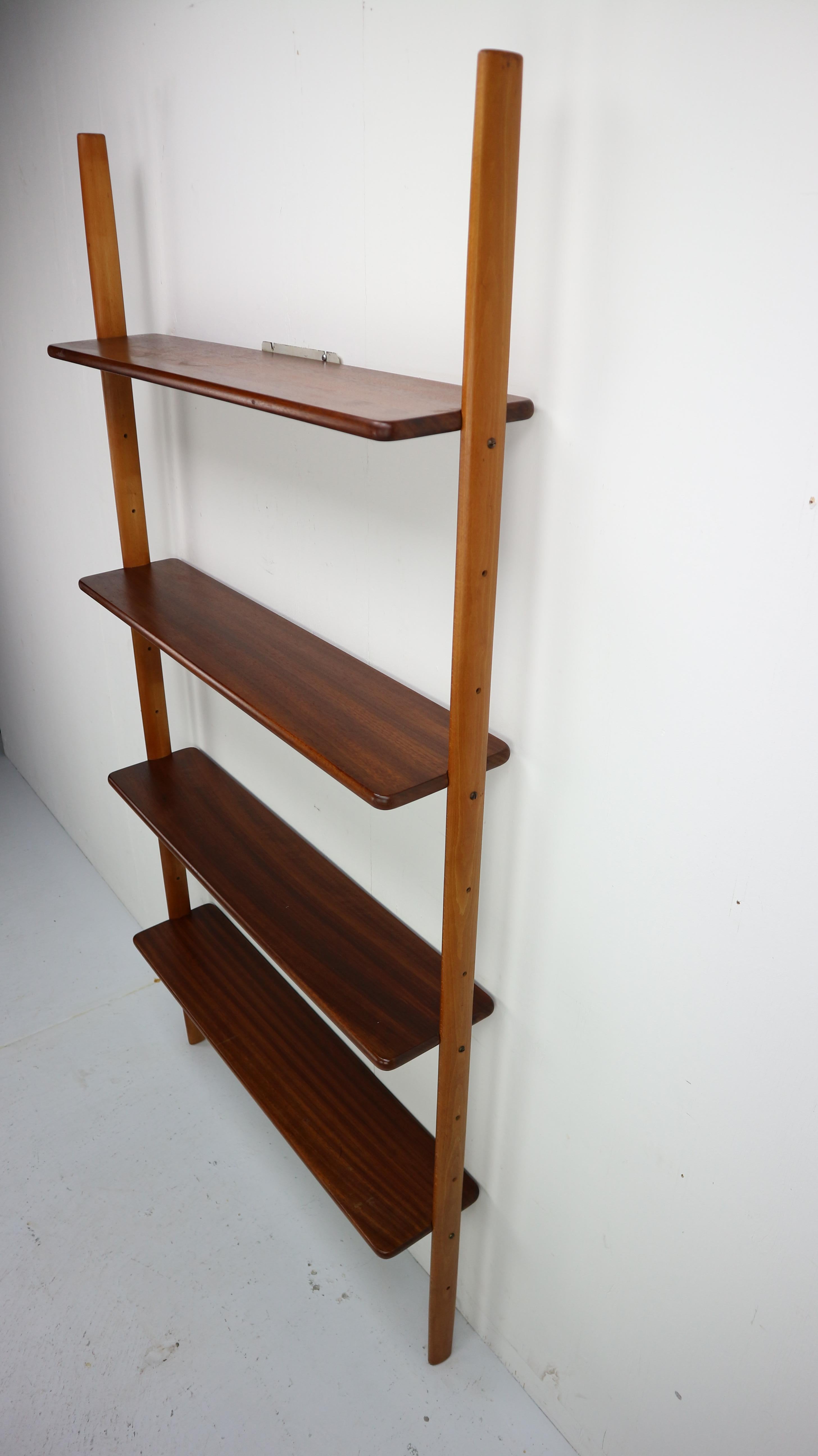 Wall Unit or Bookcase by William Watting for Scan Flex, Danish Design ...