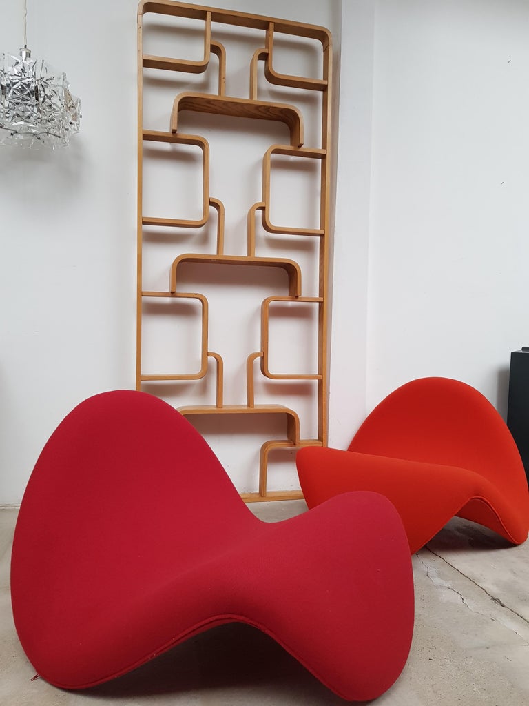 Wall Unit/Room Divider by Ludvik Volak for Drevopodnik Holesov ‘Round ...