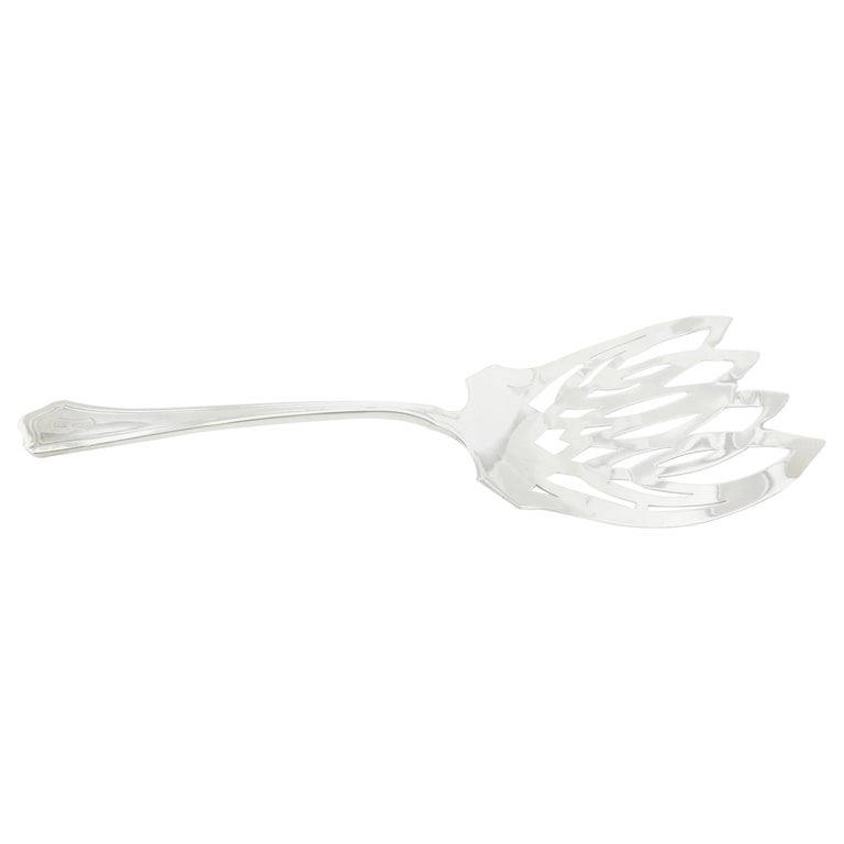Wallace and Sons Sterling Silver Asparagus Server For Sale at 1stDibs