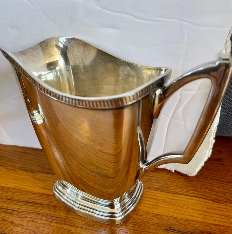 Wallace Silver Art Deco Silver Tea Set Five Pieces at 1stDibs