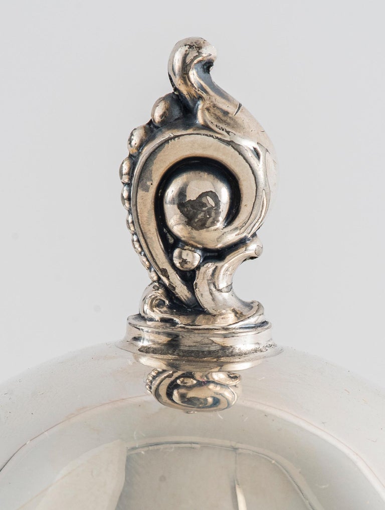 Wallace Silver-Plate Raised Compote Dish w/ Lid For Sale at 1stDibs