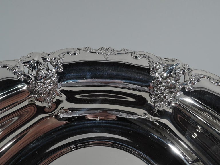 Wallace Sterling Silver Serving Bowl in Classic Grande Baroque Pattern ...