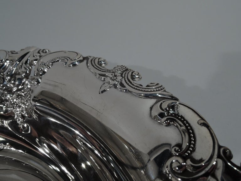Wallace Sterling Silver Serving Bowl in Classic Grande Baroque Pattern ...
