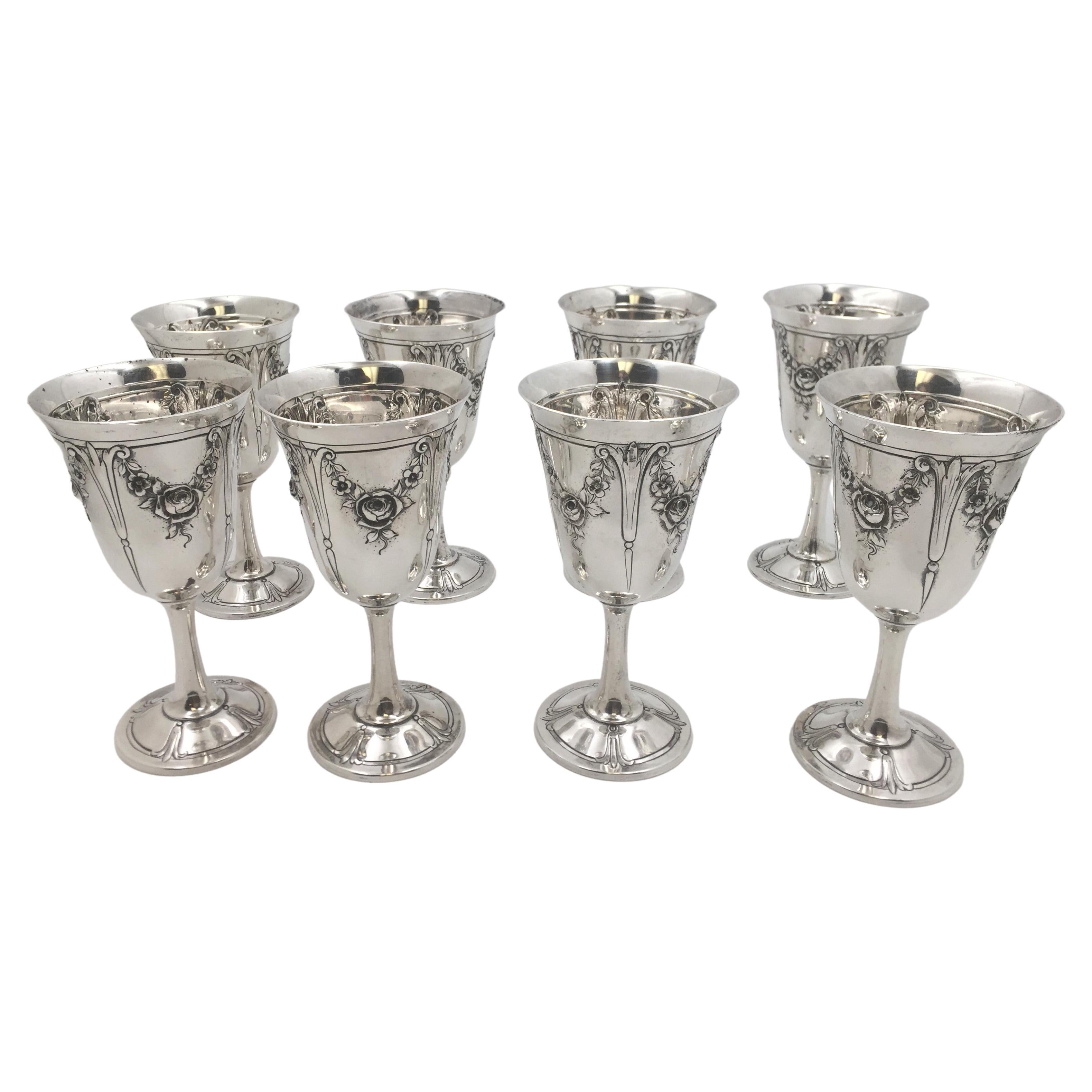 Lot of Two Imperial Russian Silver Vodka Cups For Sale at 1stDibs