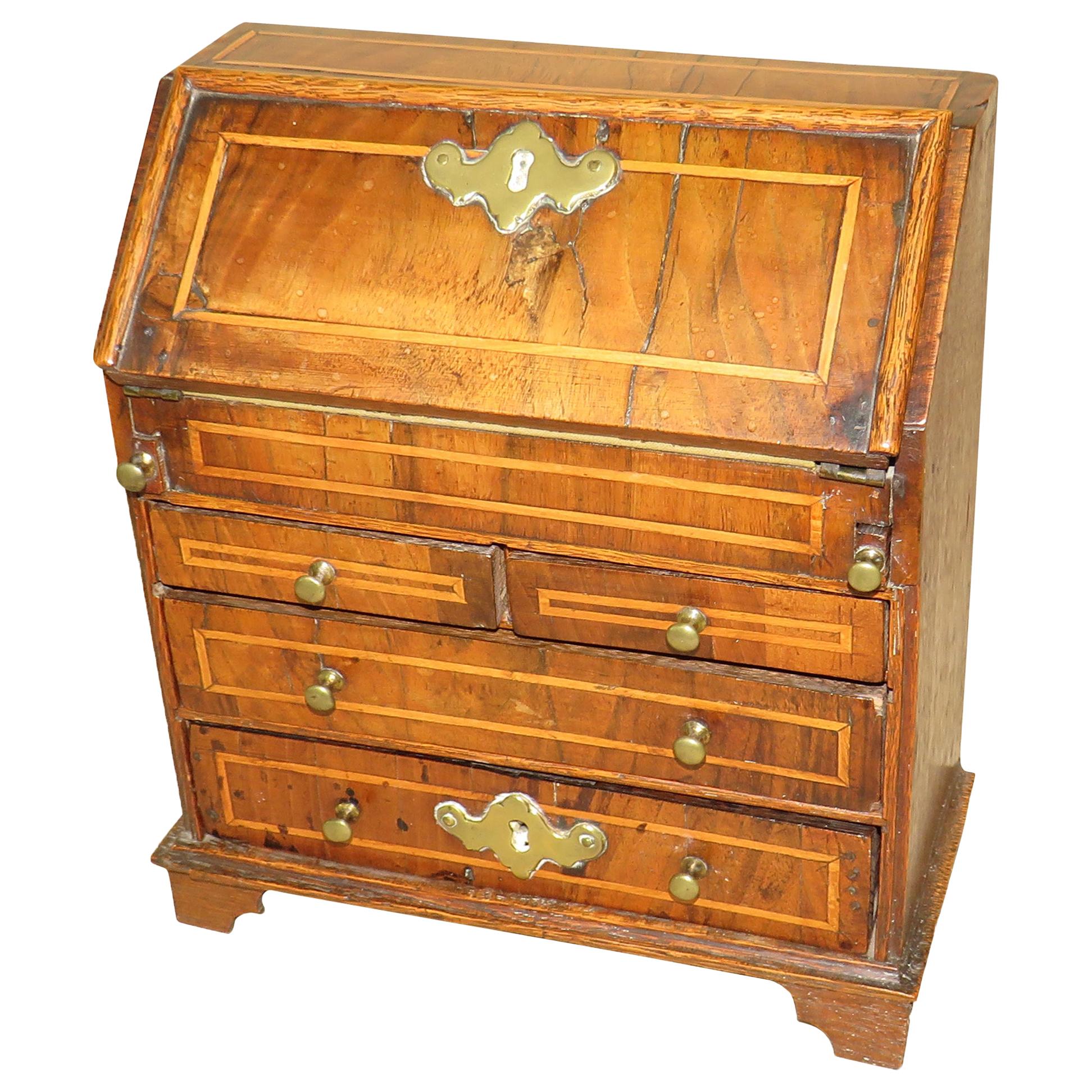 18th century miniature chest on chest For Sale at 1stDibs
