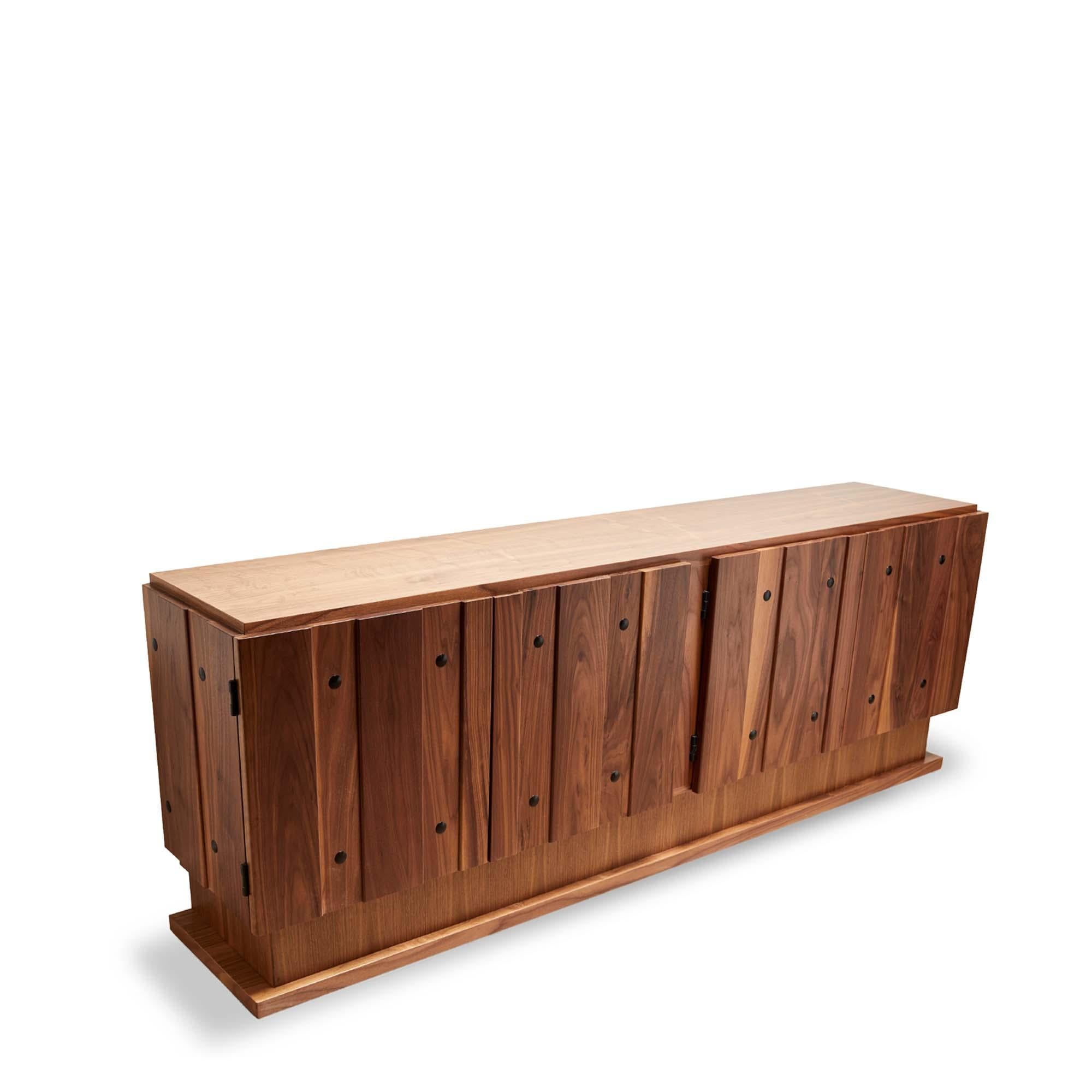 Walnut 4-Door Ojai Cabinet by Lawson-Fenning For Sale at 1stDibs