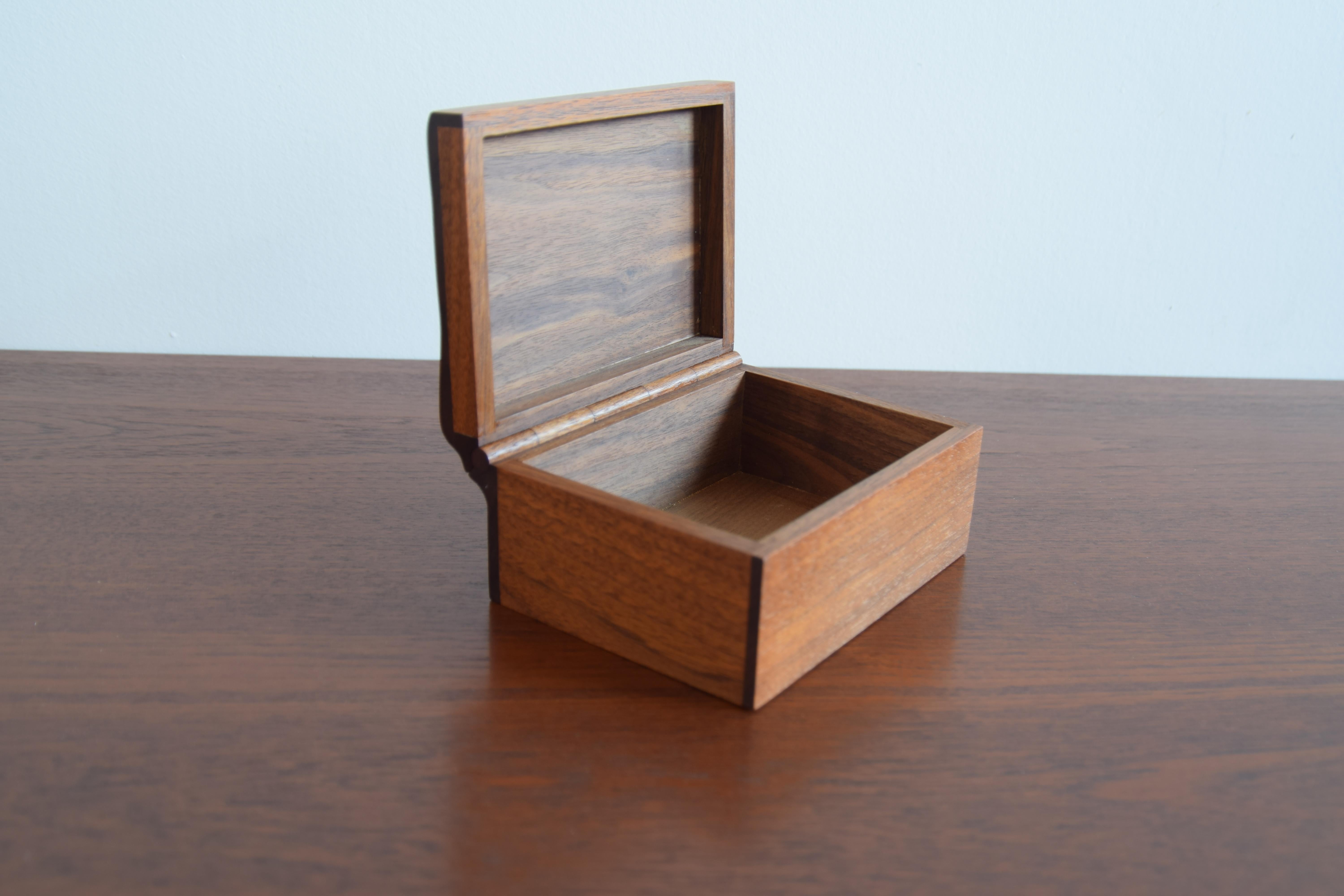Walnut Box by Roger Sloan For Sale at 1stDibs