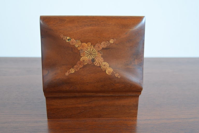 Walnut Box by Roger Sloan For Sale at 1stDibs