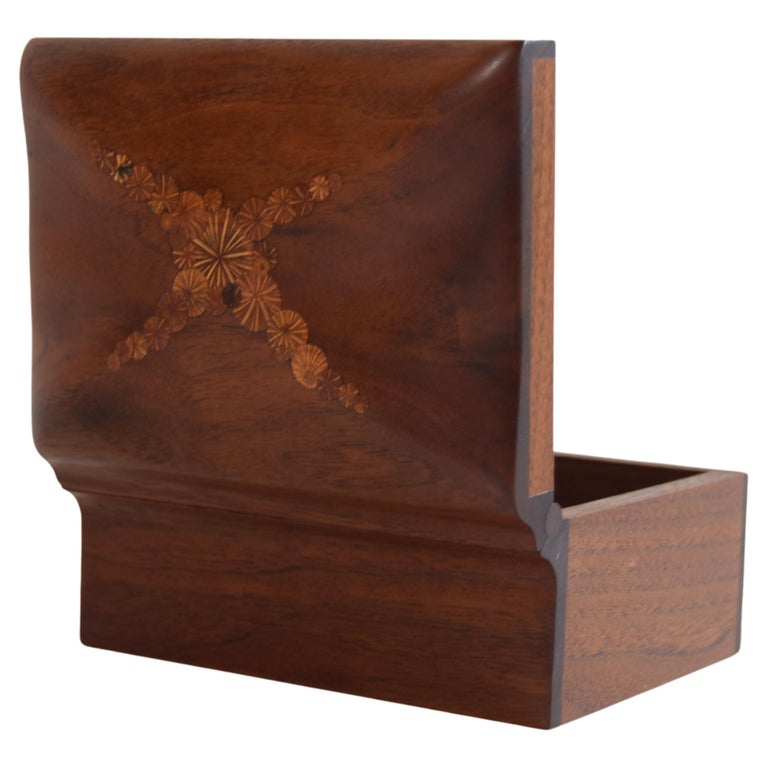 Walnut Box by Roger Sloan For Sale at 1stDibs