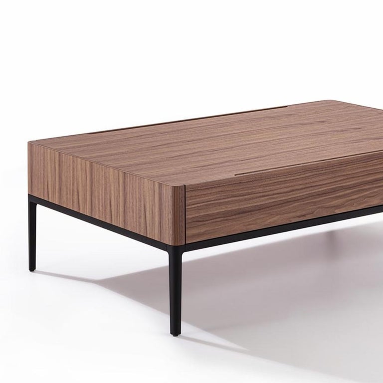 Walnut Case Coffee Table For Sale at 1stDibs