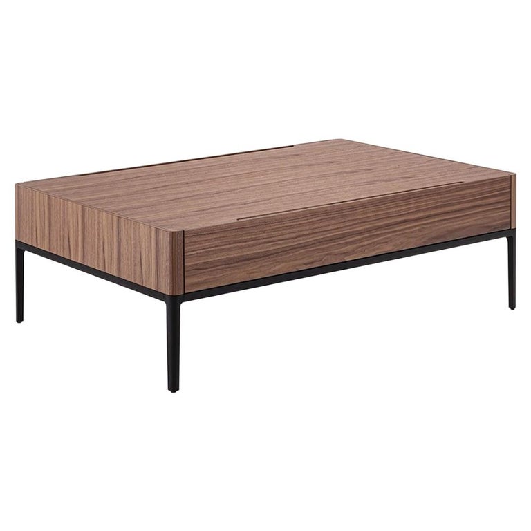 Walnut Case Coffee Table For Sale at 1stDibs