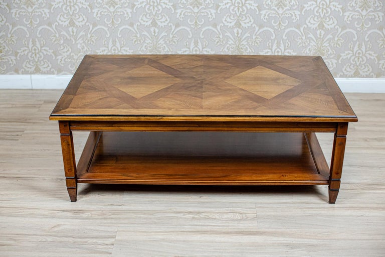 Restored Walnut Center Table from the 2nd Half of the 20th Century For ...