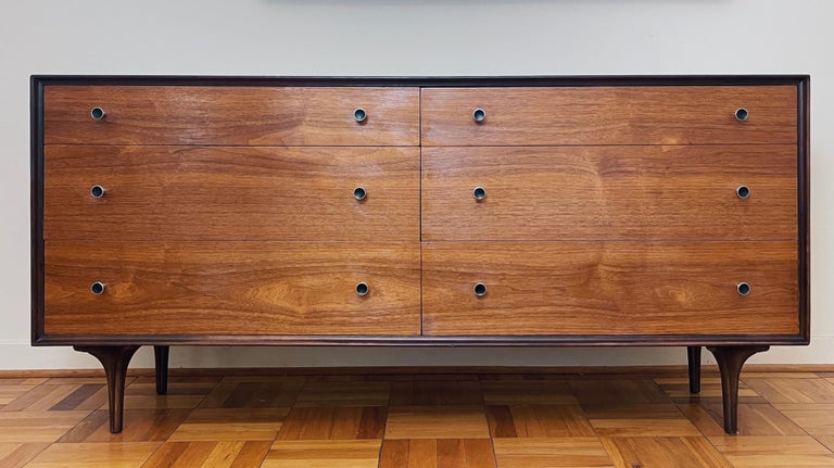 Walnut Dresser by Craig Nealy for Glenn of California Robert Baron ...