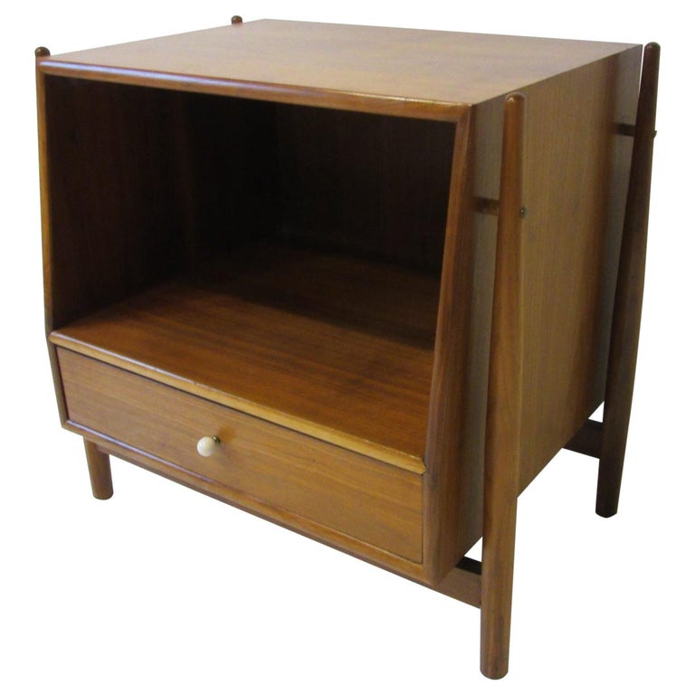 Walnut Drexel Nightstand by Kipp Stewart for Declaration Collection at ...