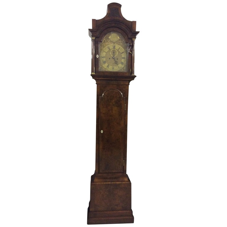 Walnut Longcase Clock 1760 London at 1stDibs