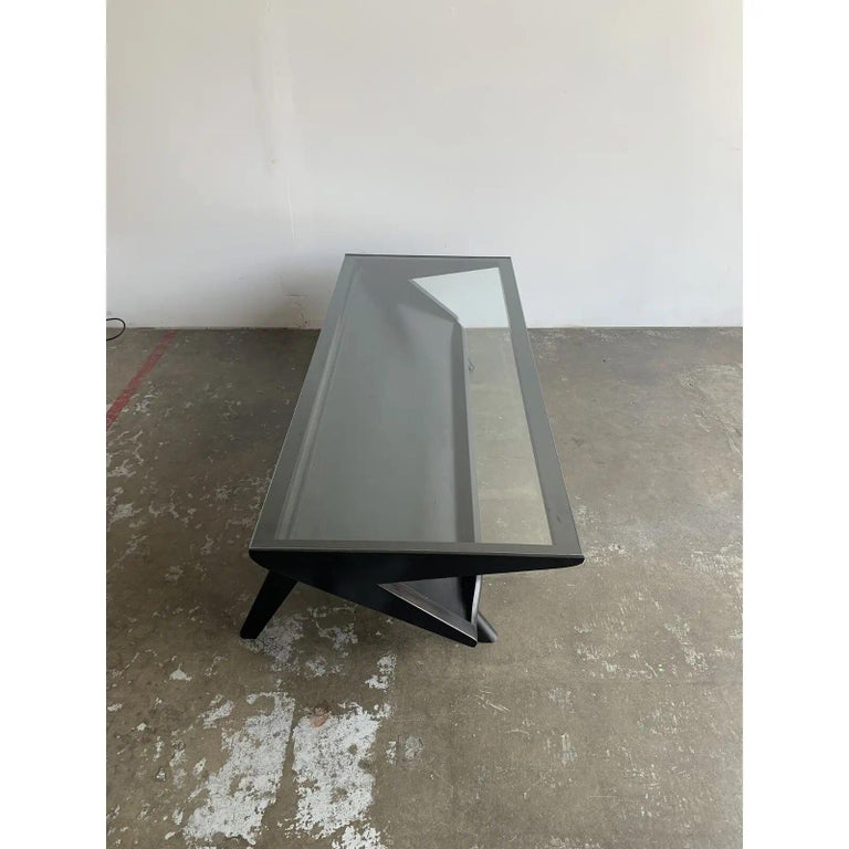 Walnut Magazine Coffee Table For Sale at 1stDibs