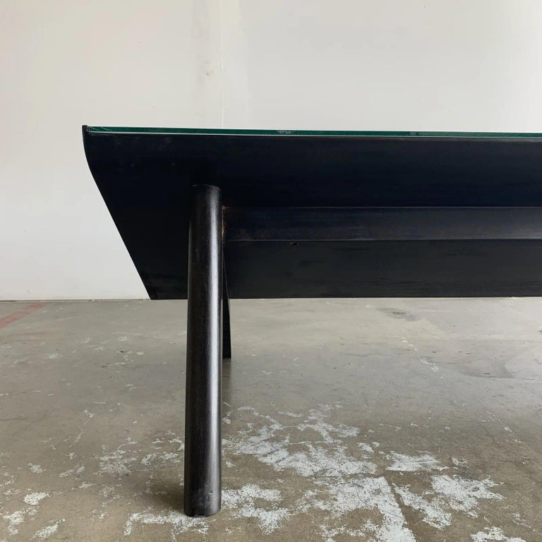 Walnut Magazine Coffee Table For Sale at 1stDibs