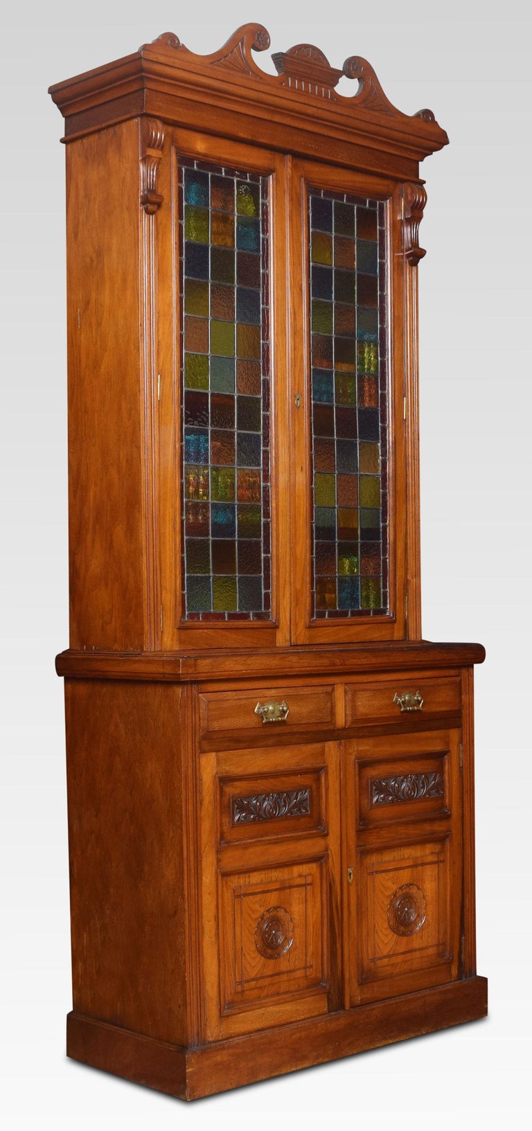 Walnut Narrow Bookcase For Sale at 1stDibs | narrow walnut bookcase