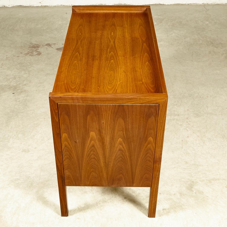 Walnut Office Storage Cabinet, 1960s For Sale at 1stDibs