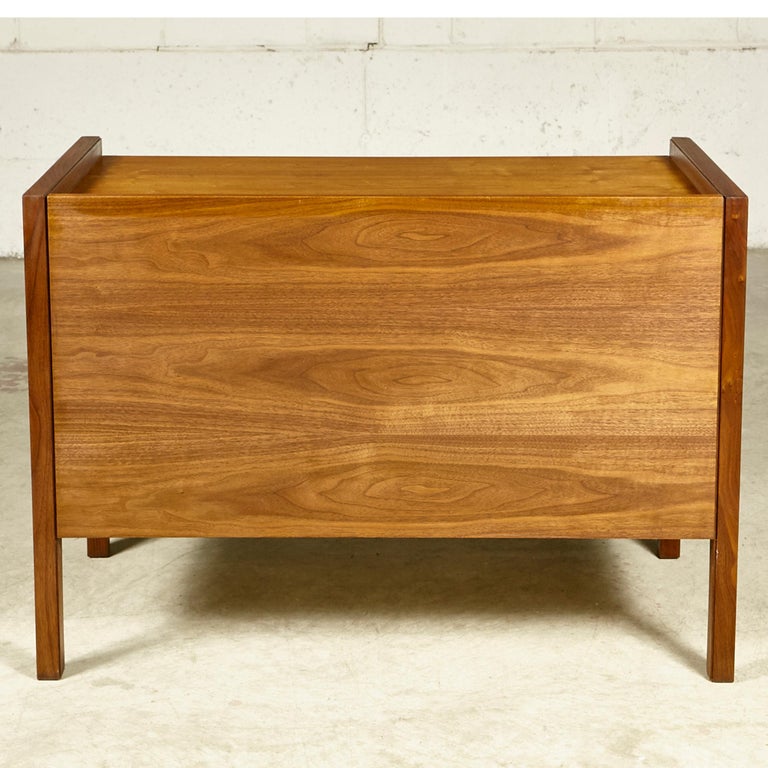 Walnut Office Storage Cabinet, 1960s For Sale at 1stDibs