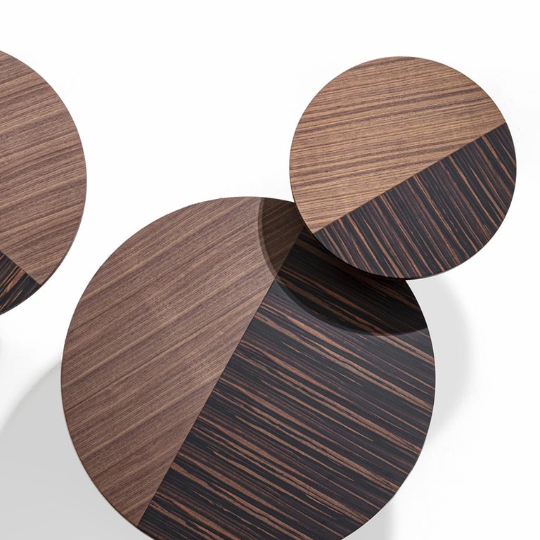 Walnut Patch Medium Side Table For Sale at 1stDibs