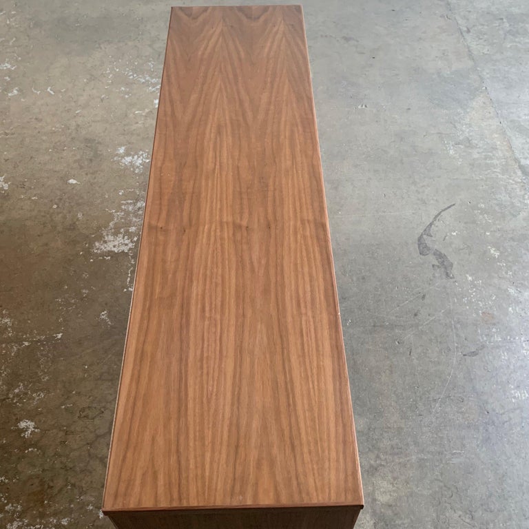 Walnut record holder Compact version by Vintage On Point For Sale at ...