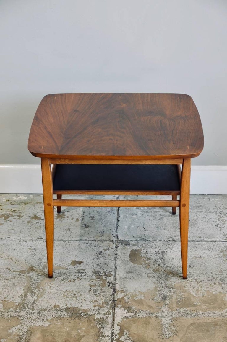 Walnut Side Table by Lane at 1stDibs