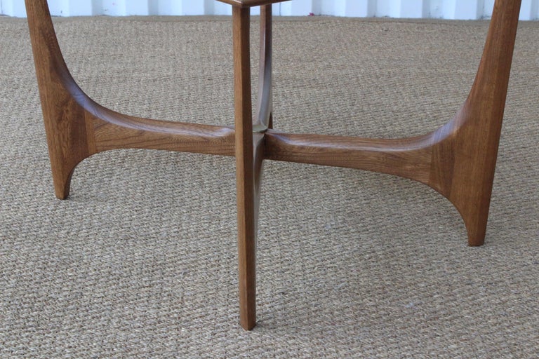Walnut Side Table by Lane, USA, 1960s at 1stDibs