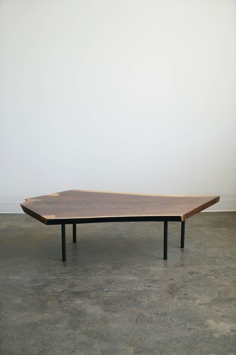 Walnut Live-edge Slab Coffee Table by Last Workshop, 2011 organic ...