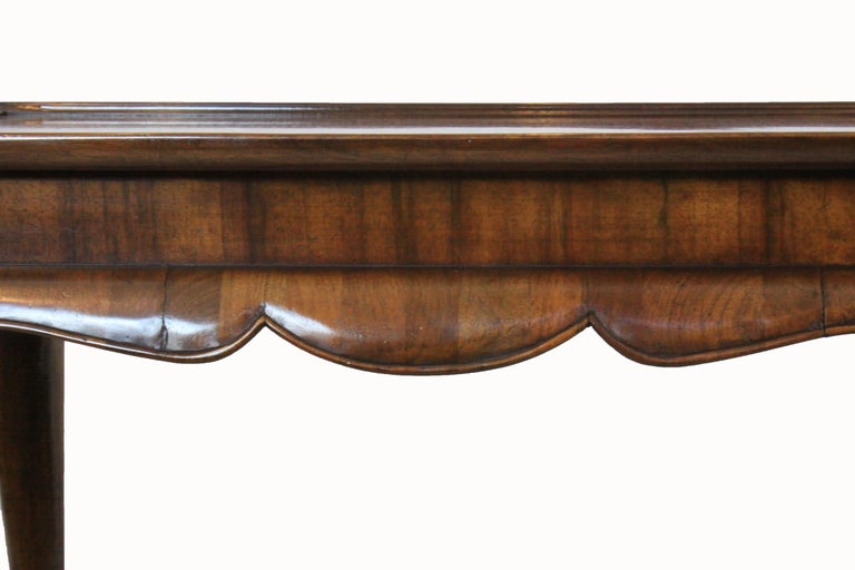 Walnut Chippendale Style Tea Table at 1stDibs