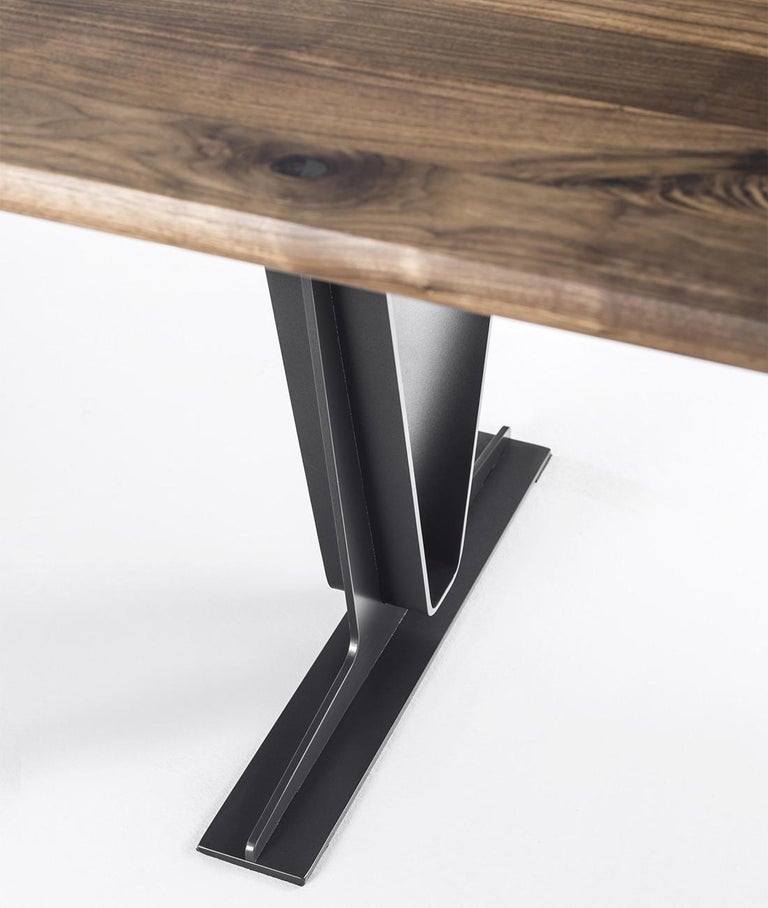 Walnut V Shape Dining Table For Sale at 1stDibs