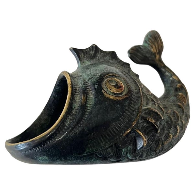 Walter Bosse Fish Sculpture Vienna Austria, 1950 For Sale at 1stDibs