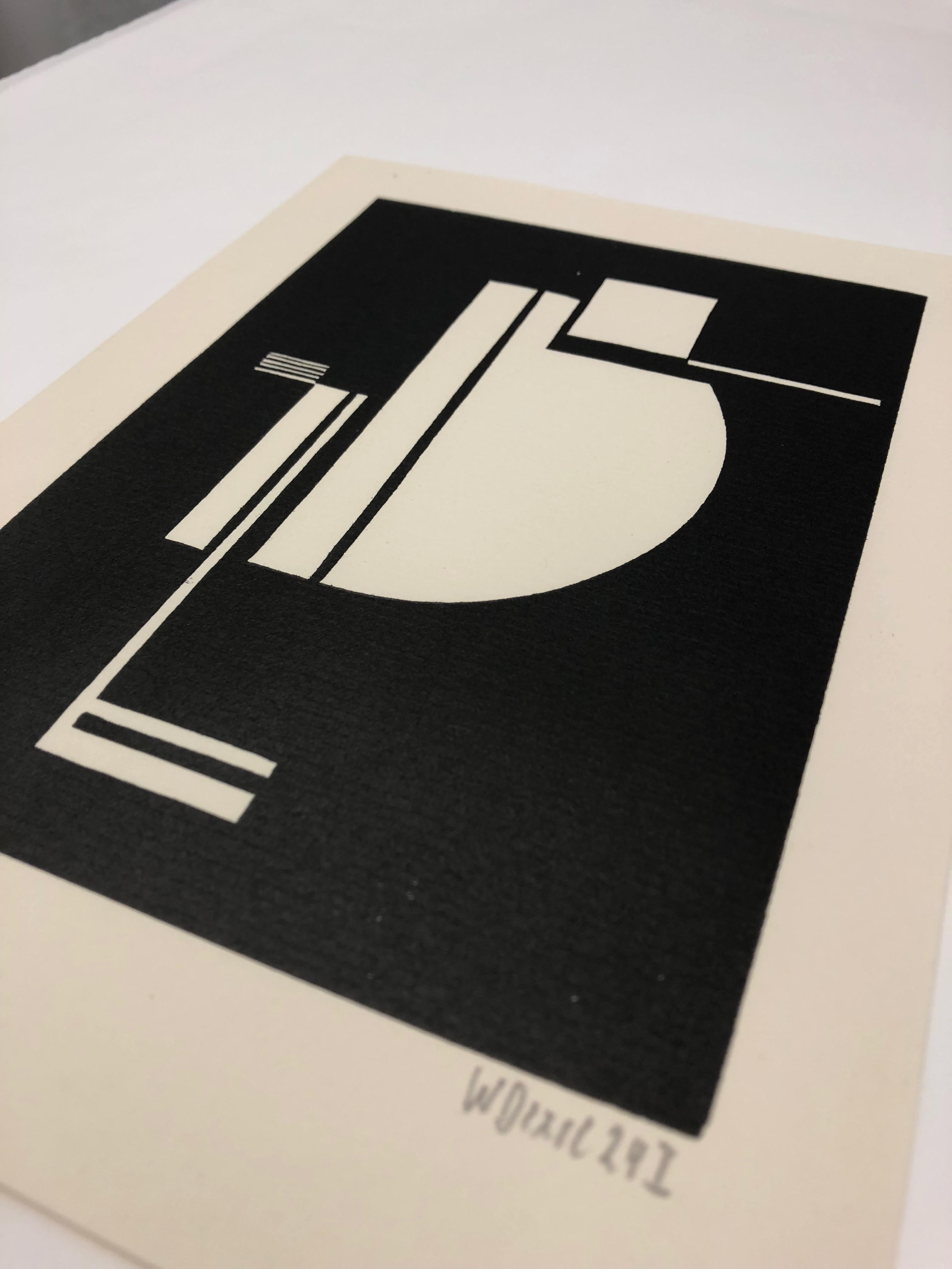 Walter Dexel: Bird - woodcut 1924 For Sale at 1stDibs