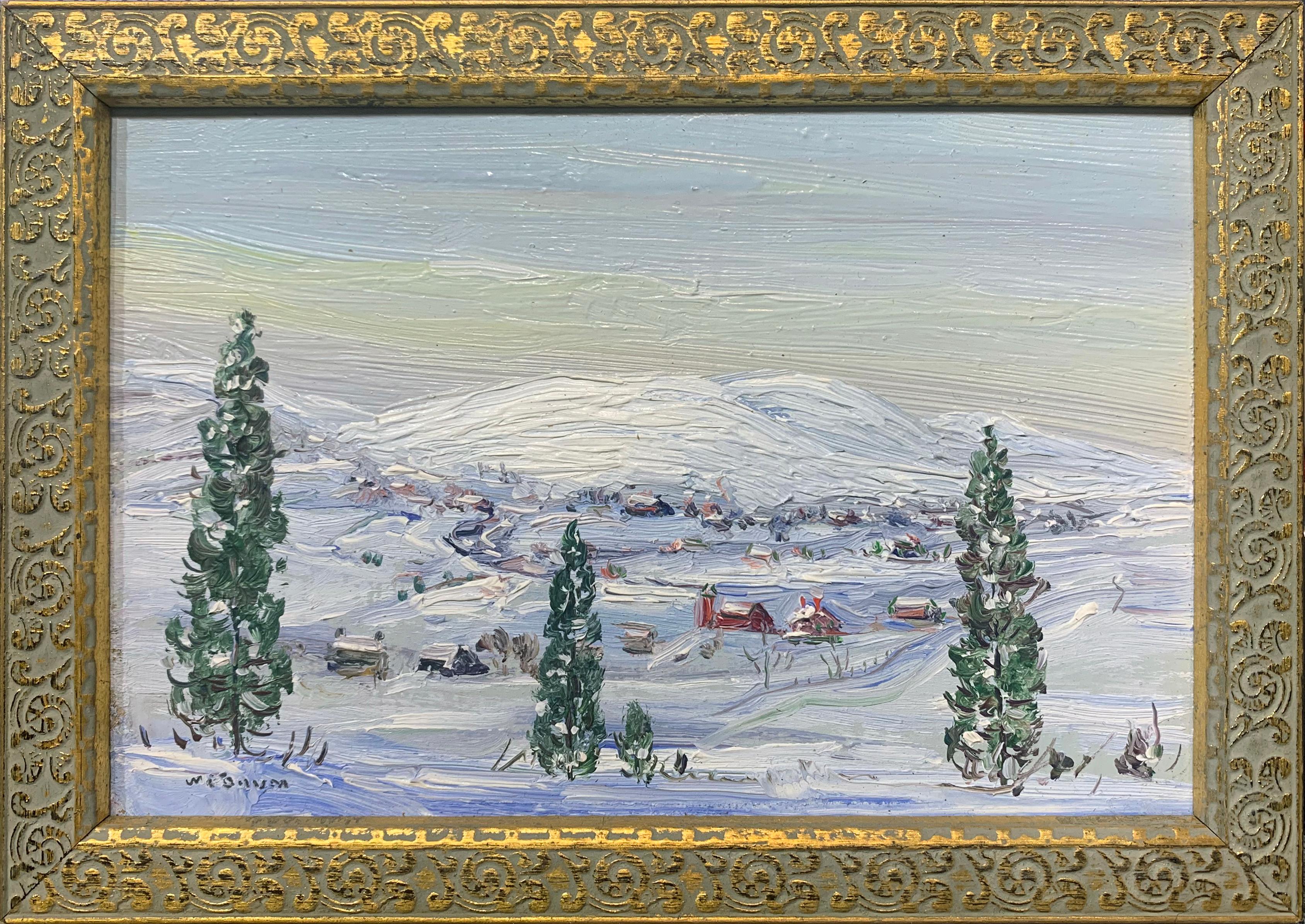 Walter Emerson Baum - Antique American Impressionist Pennsylvania ...