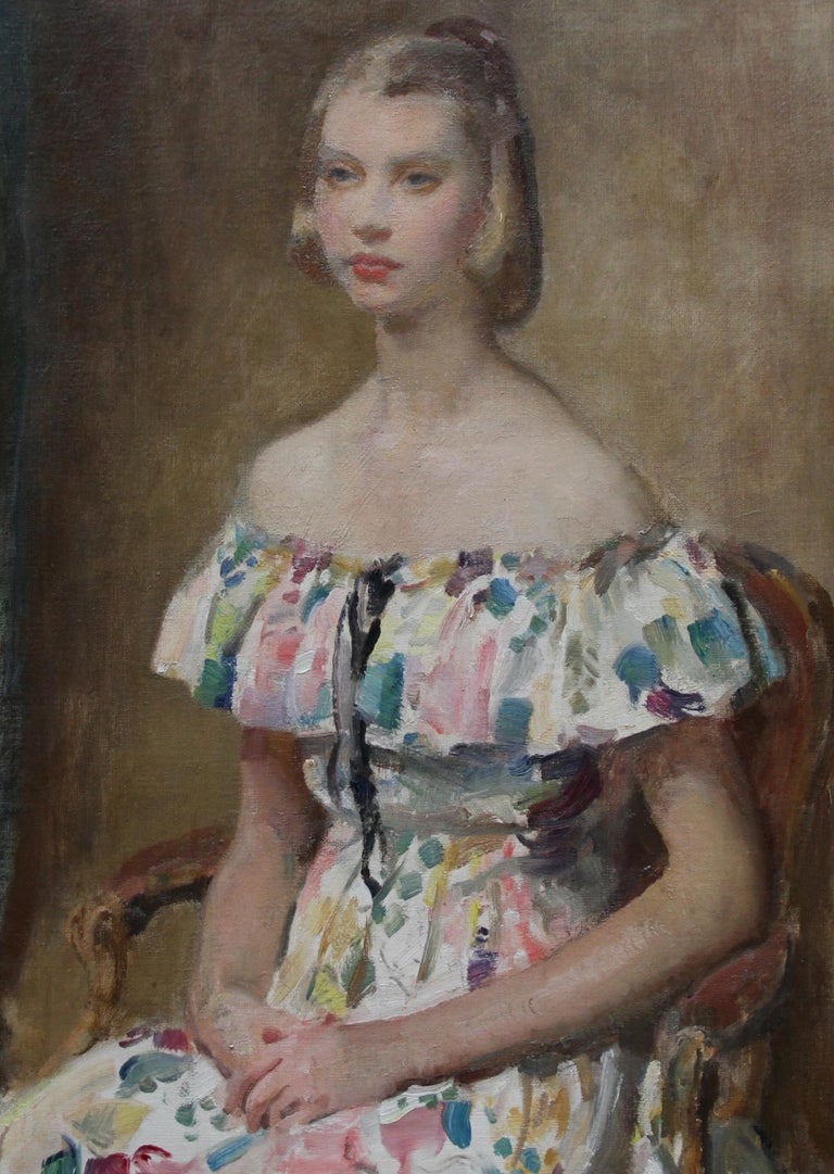 Walter Ernest Webster - Portrait of a Young Lady - British art 20's ...