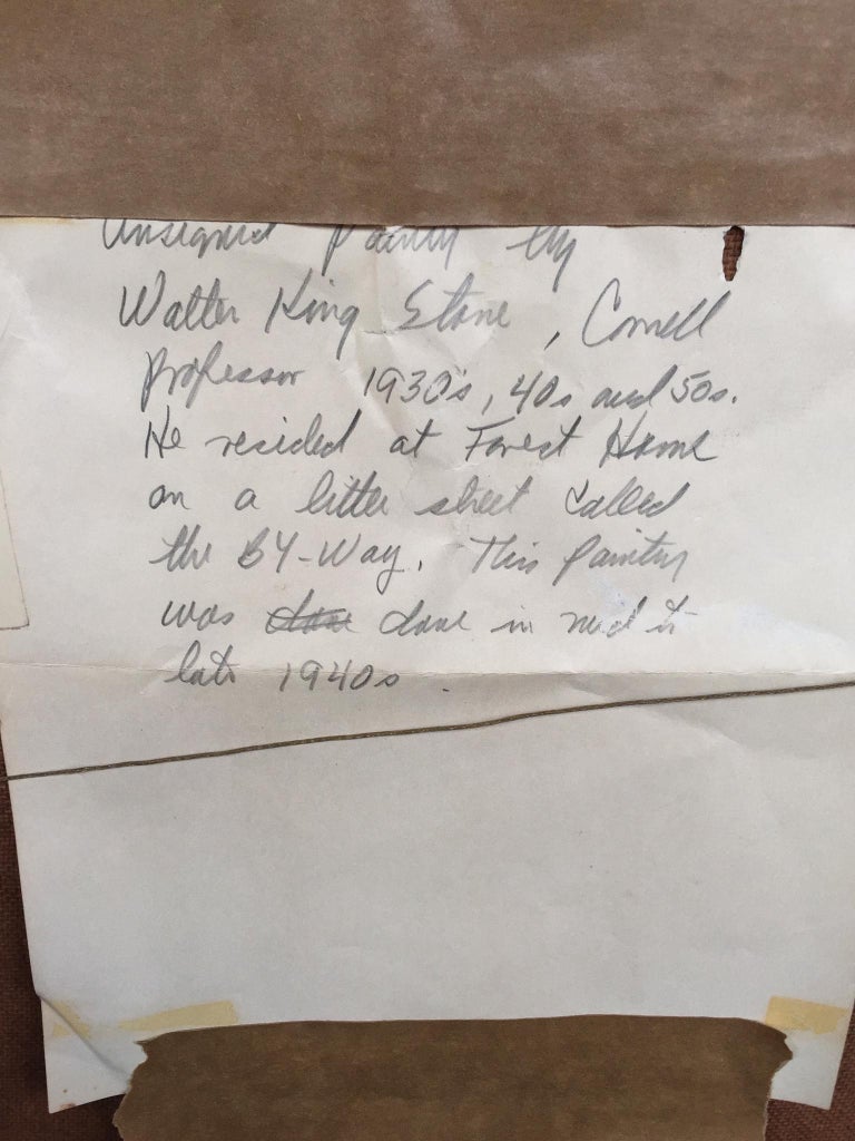 Walter King Stone Landscape Painting at 1stDibs