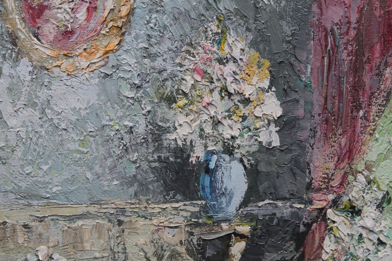 Walter Prescher van Ed - Paris Interior - Post Impressionist 50's ...