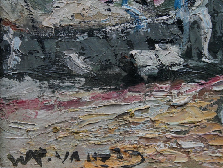 Walter Prescher van Ed - Paris Interior - Post Impressionist 50's ...