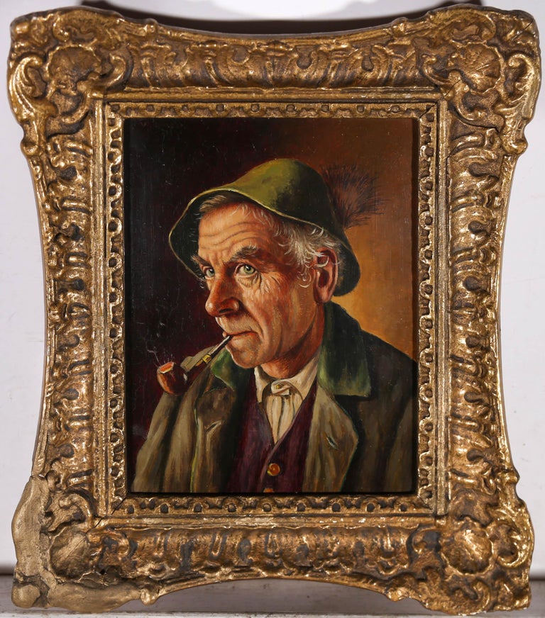 Walter Roessler - Walter Roessler (1893-1960) - German School Oil, Man ...