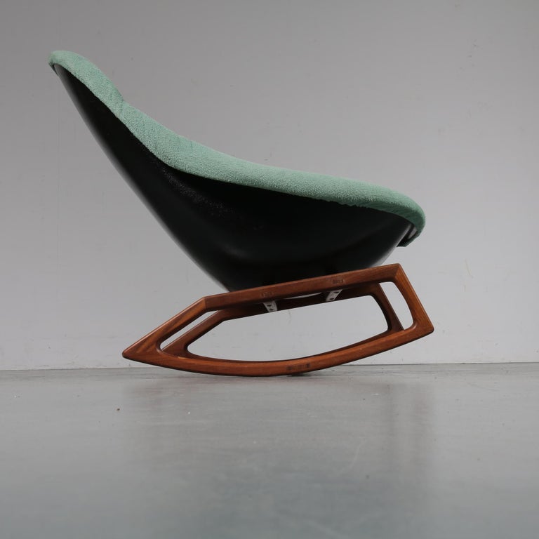 Walter S. Chenery "Gemini" Rocking Chair for Lurashell, UK 1960 For ...